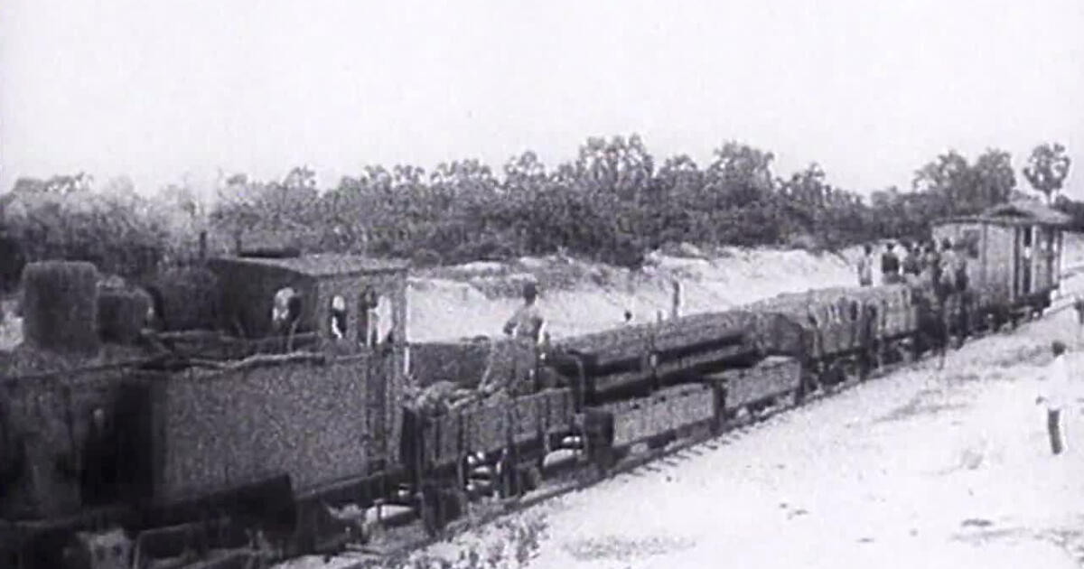 L'inauguration de la ligne de chemin de fer "Congo Océan" | Lumni ...
