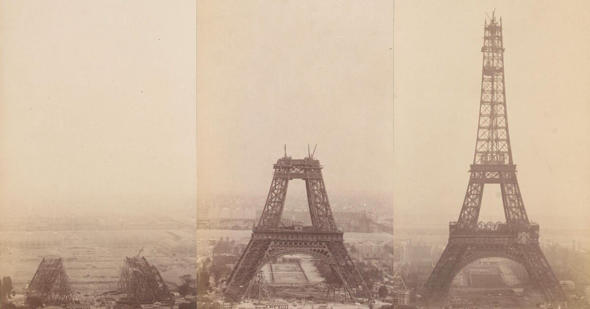 Construction Humaine Tour Eiffel