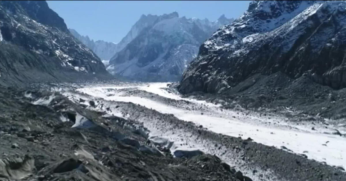 Glaciers des Alpes : la fonte de la mer de Glace